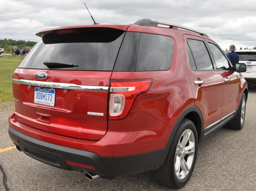 The back side of the 2012 Ford Explorer EcoBoost | Torque News